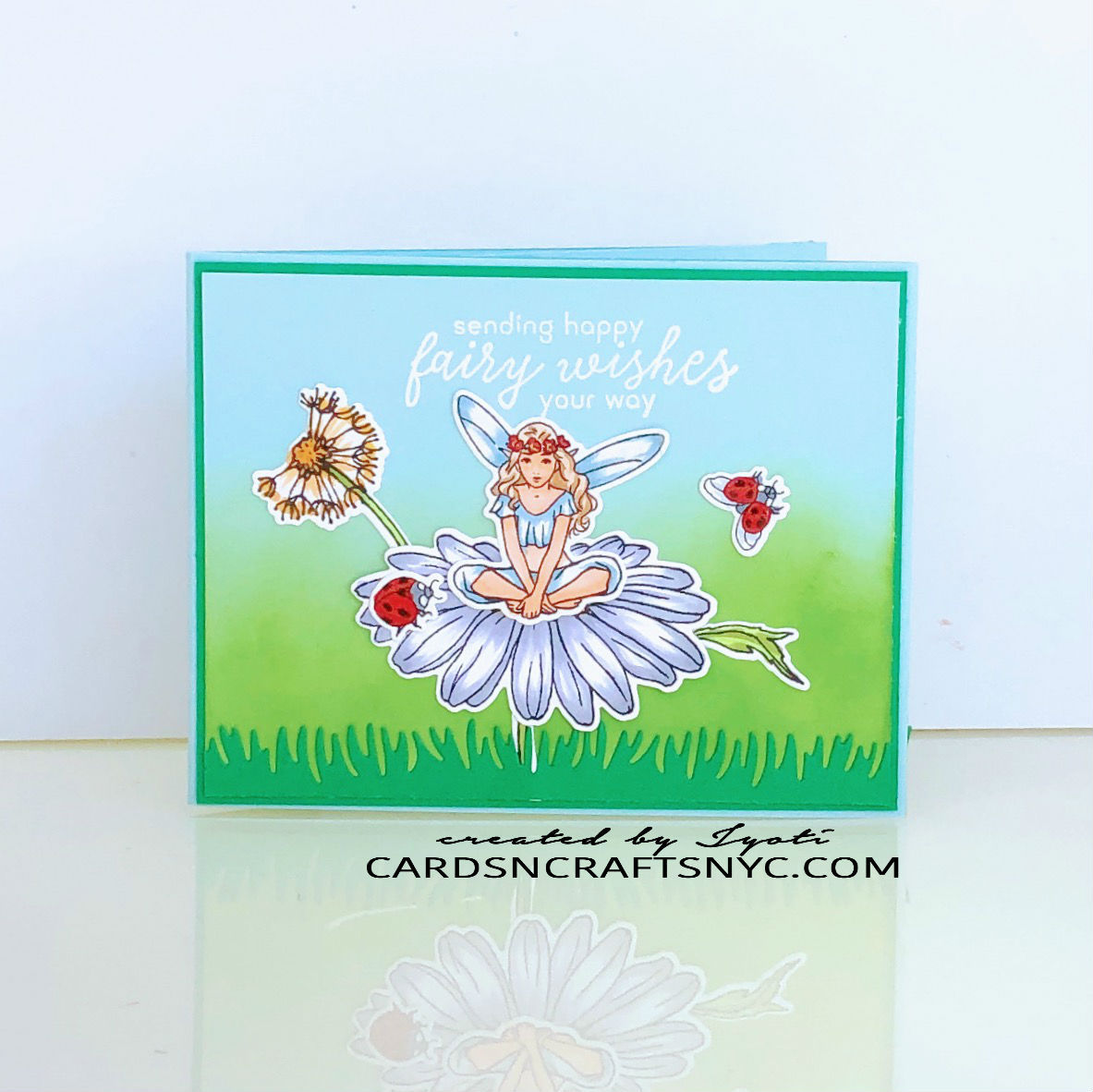 Pop Up Stage Card Featuring My Monthly Hero Kit Dec 2018 - CARDSNCRAFTSNYC
