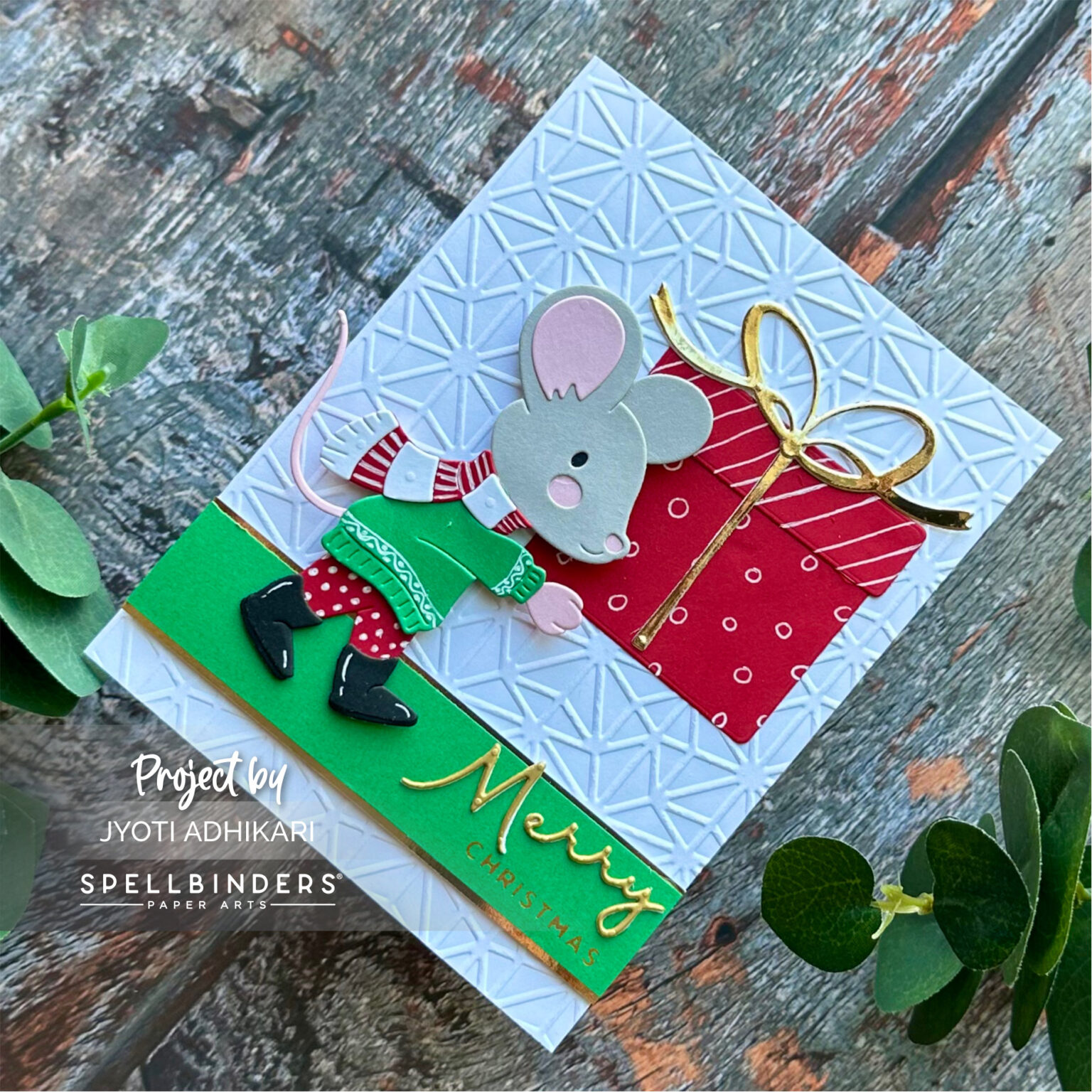 Spellbinders Dancing Christmas - CARDSNCRAFTSNYC