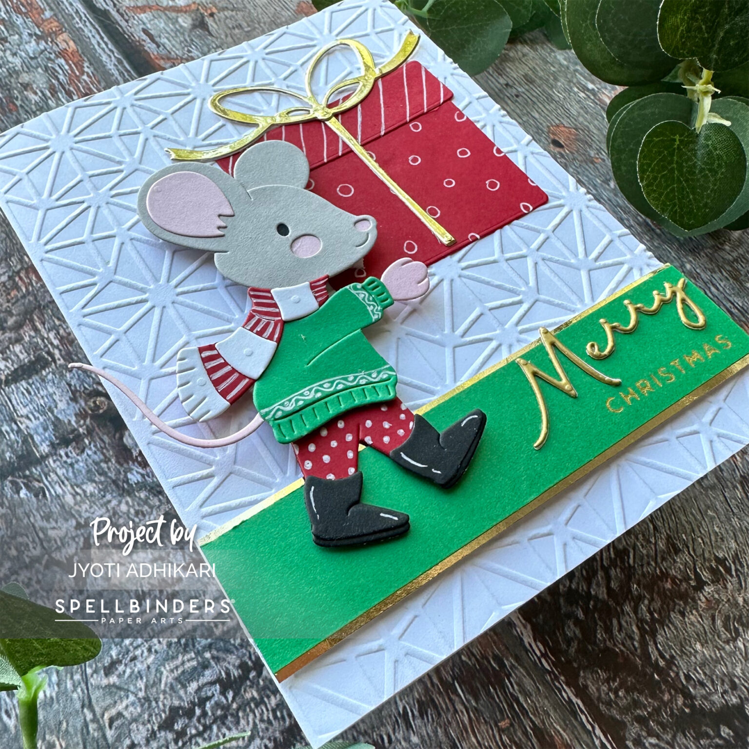 Spellbinders Dancing Christmas - CARDSNCRAFTSNYC