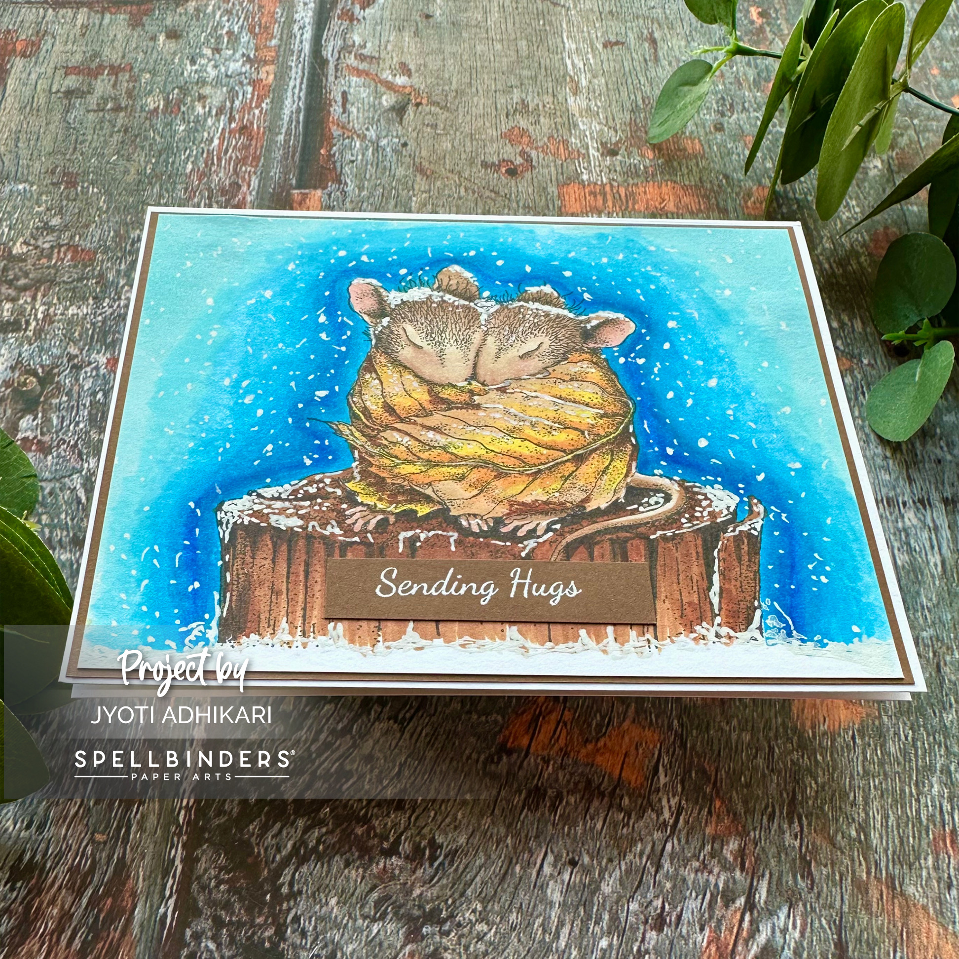 Magical Winter Moments With House Mouse Stamps - CARDSNCRAFTSNYC