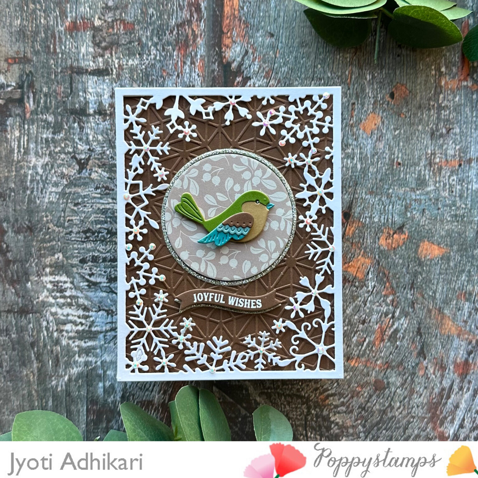 Nordic Bird Winter Cards - CARDSNCRAFTSNYC