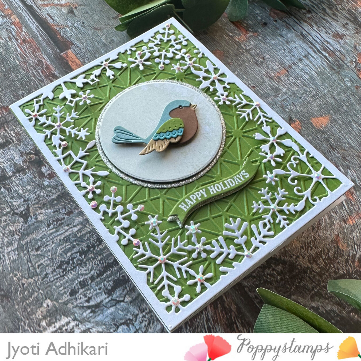 Nordic Bird Winter Cards - CARDSNCRAFTSNYC