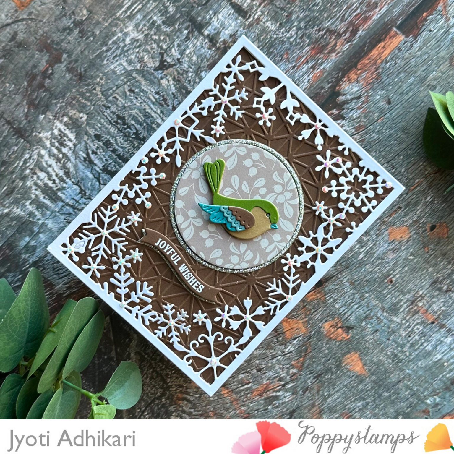 Nordic Bird Winter Cards - CARDSNCRAFTSNYC