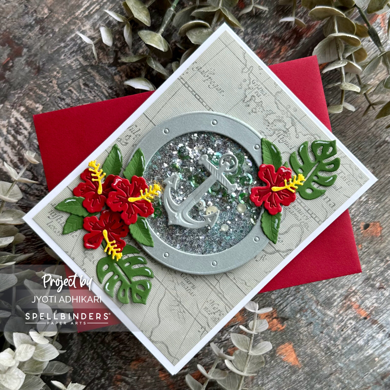 Scenic Window Shaker Cards - CARDSNCRAFTSNYC