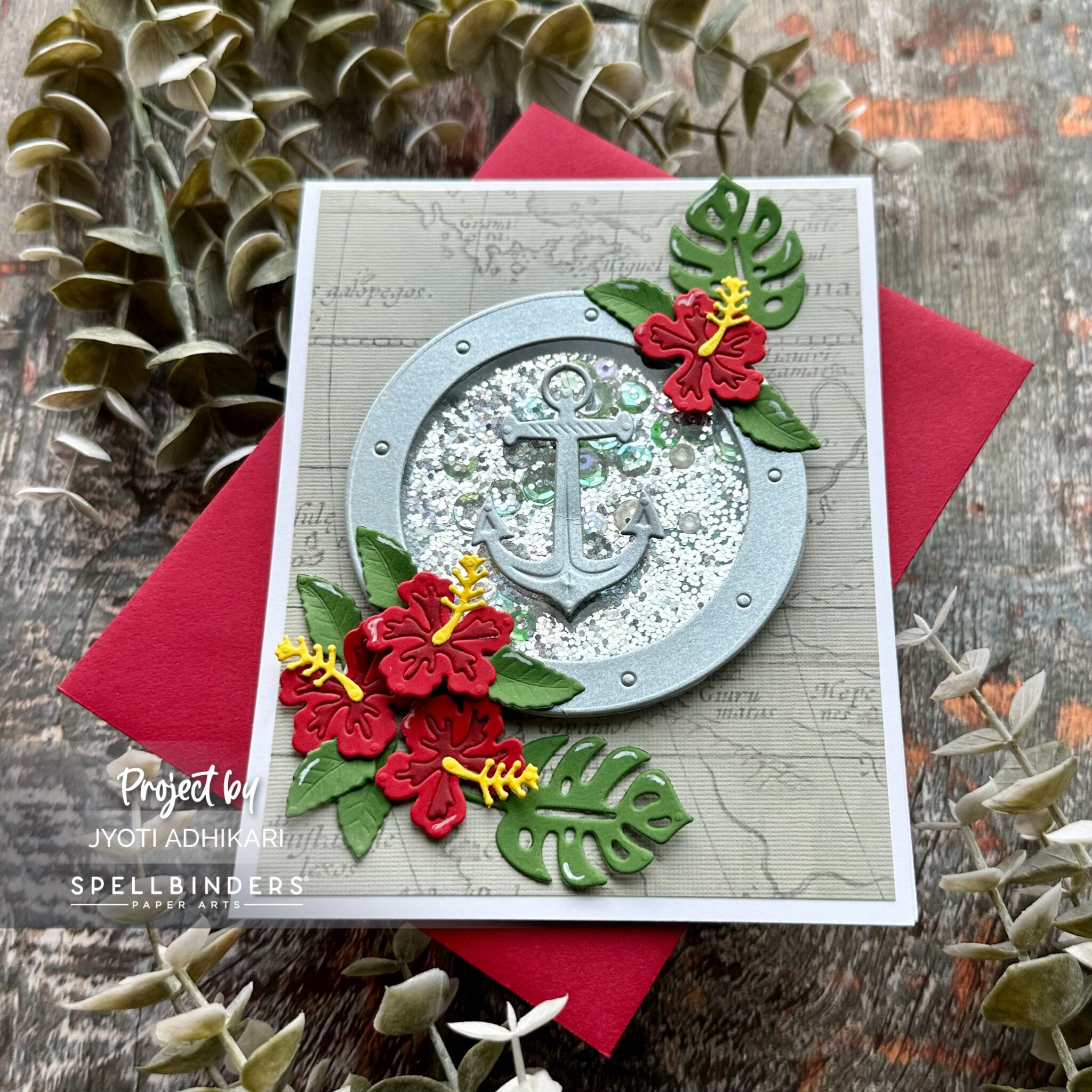 Scenic Window Shaker Cards - CARDSNCRAFTSNYC