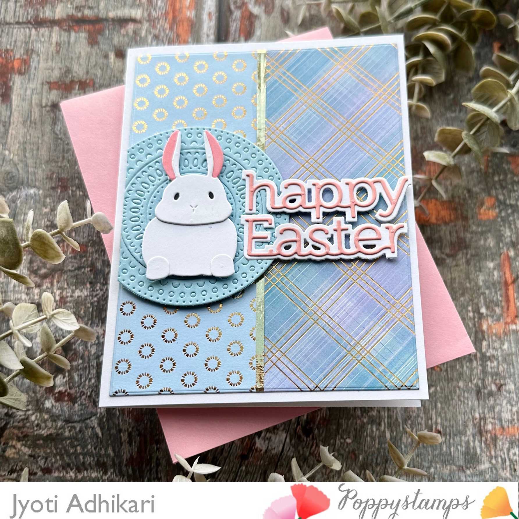 Springtime Bliss: Crafting a Cuddle Bunny Easter Card - CARDSNCRAFTSNYC