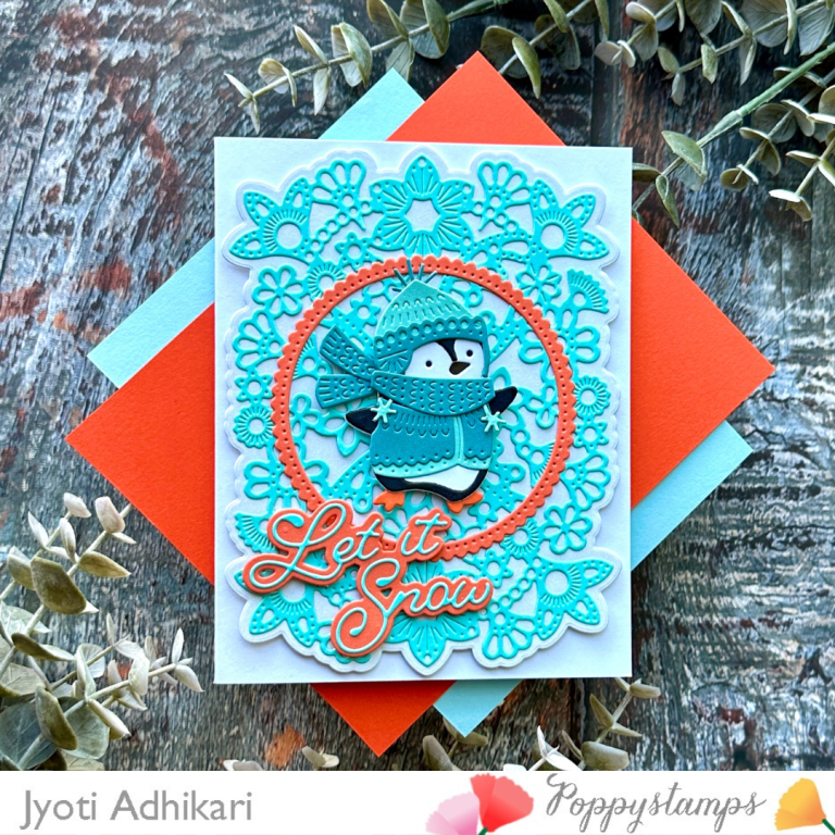 Dimensional Penguin Cards with Nordic Flair - CARDSNCRAFTSNYC