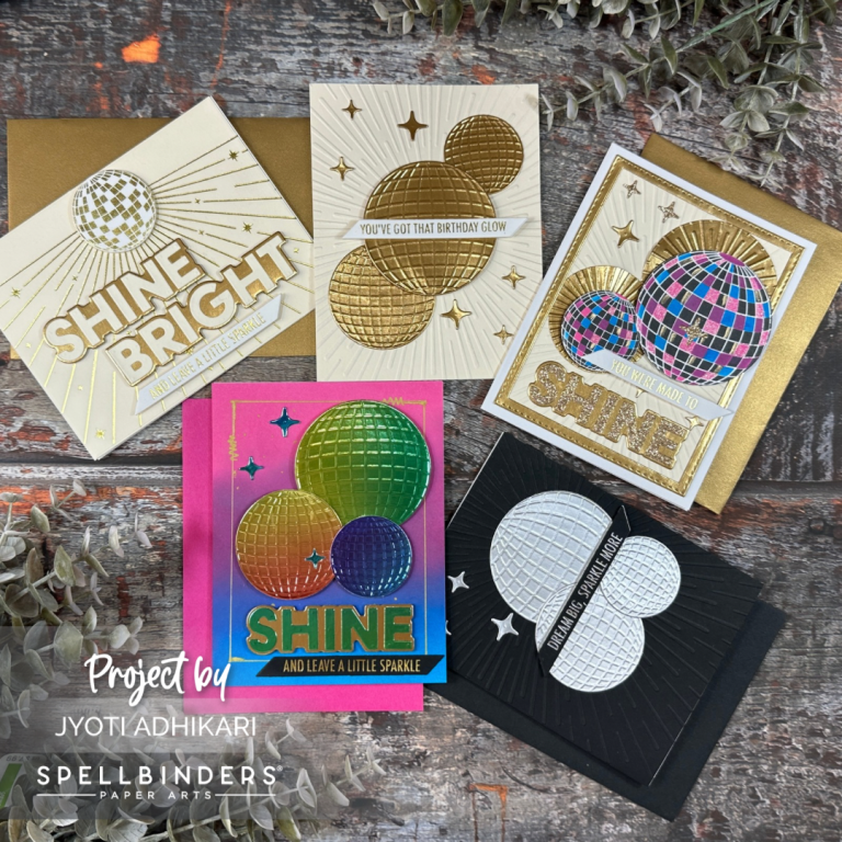 Five Dazzling Cards with the Shine Bright Collection - CARDSNCRAFTSNYC